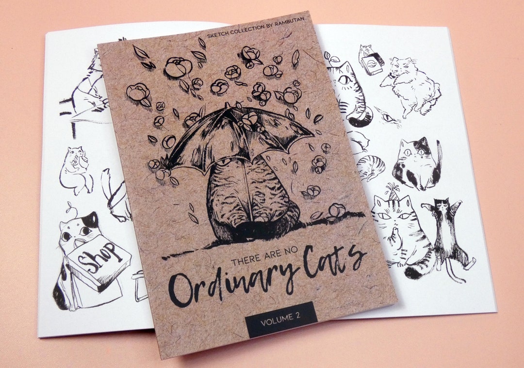 Artbook | There Are No Ordinary Cats Volume 2, Art Collection, Sketch ...