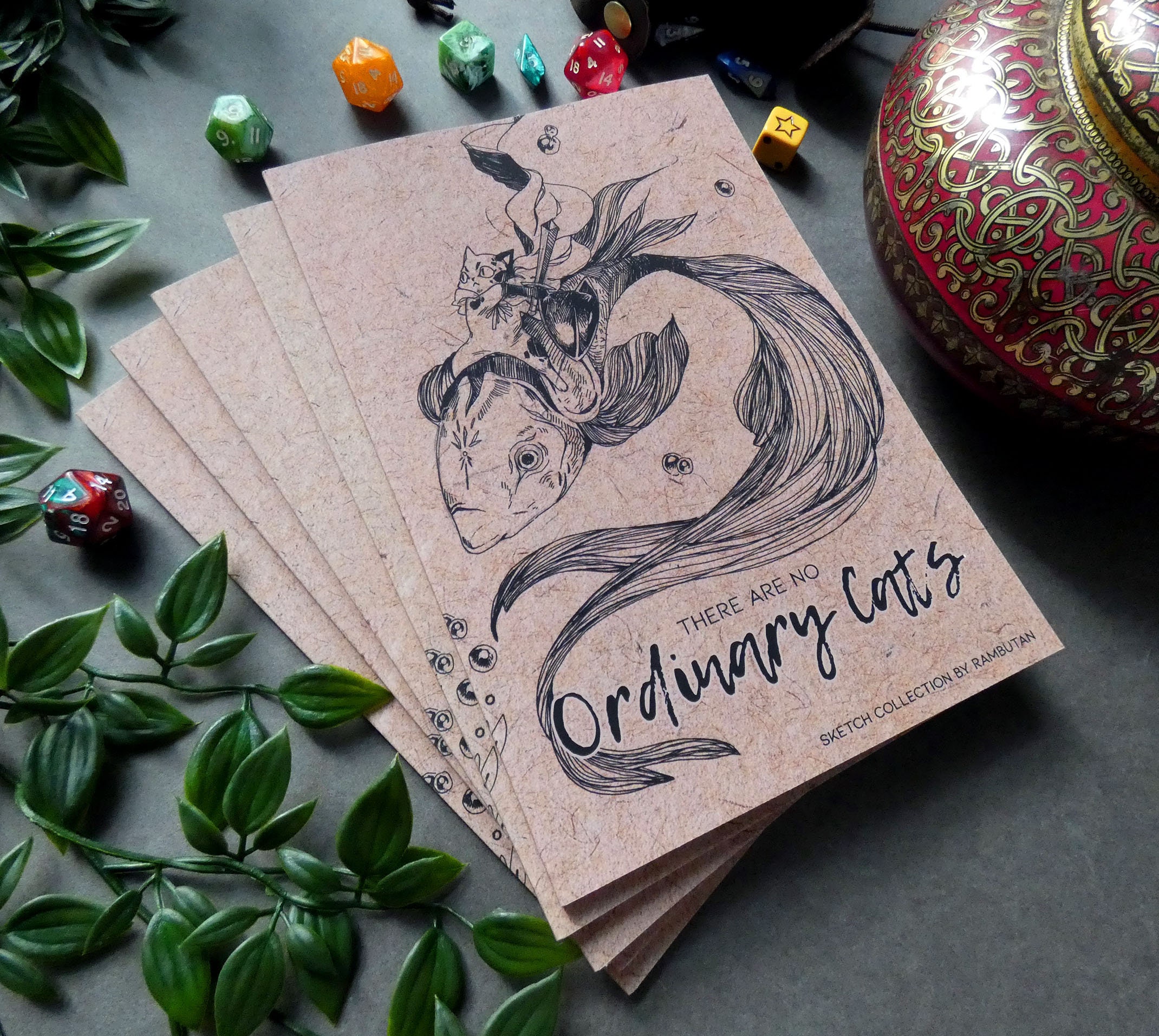 Artbook | There Are No Ordinary Cats, Art Collection, Sketch Artbook ...
