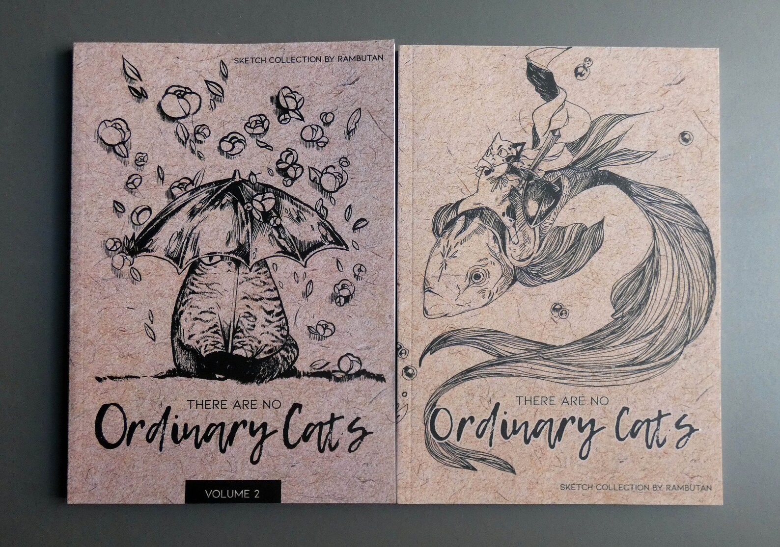 Artbook There Are No Ordinary Cats Art Collection Sketch - Etsy