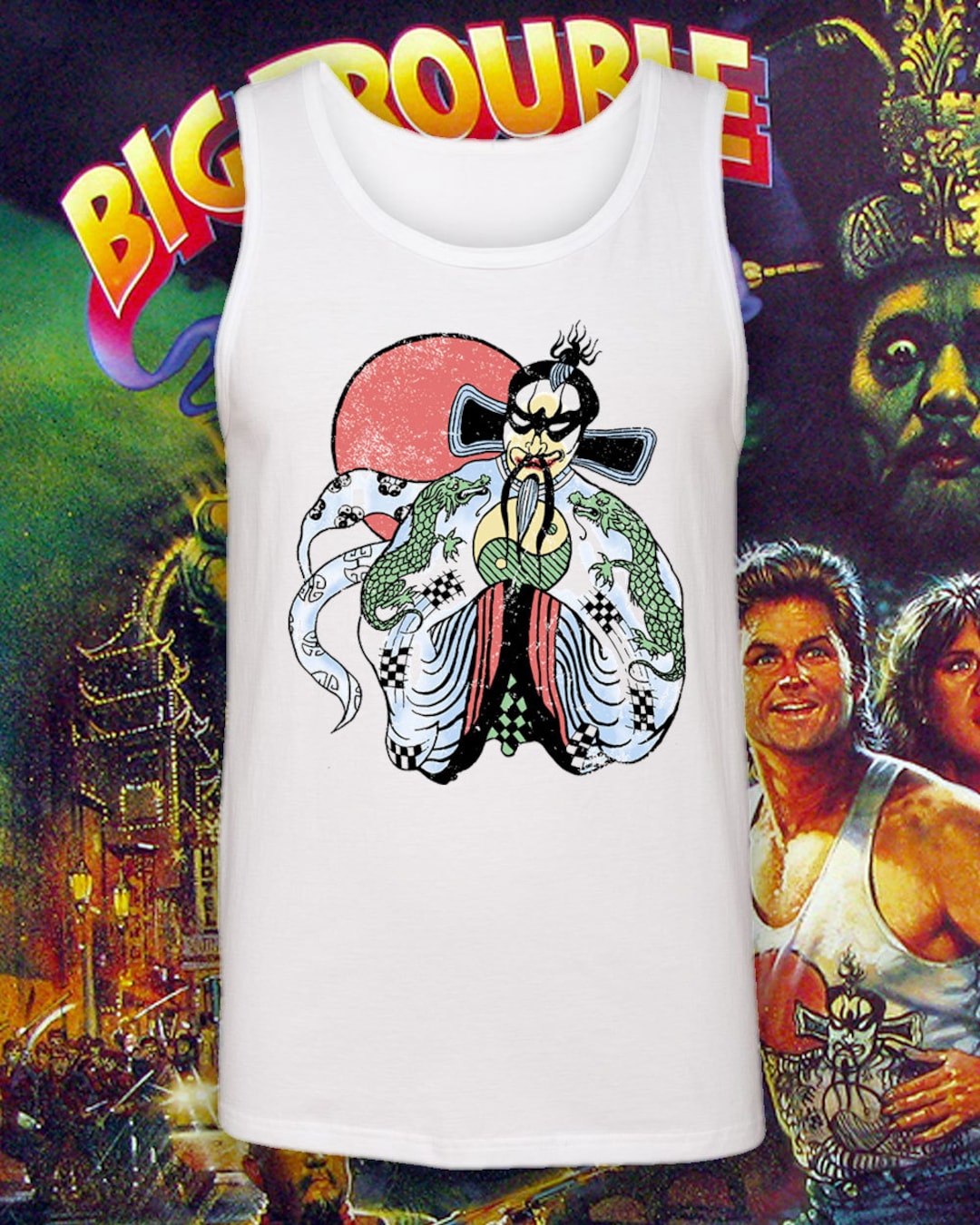 Jack Burton - Big Trouble in Little China Tank Top - Etsy