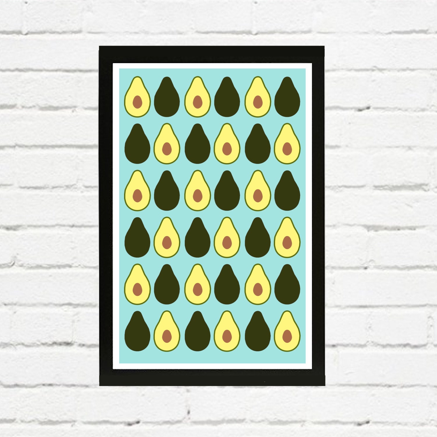 Avocados Printable Poster and Postcards - Etsy