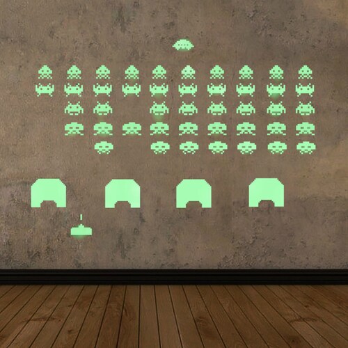 Original Space Invaders Mosaic Wall Art Vintage Arcade Game | Etsy