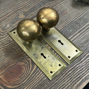 Brass Door Knob - Etsy