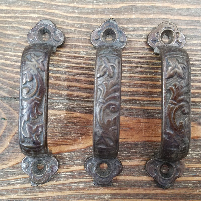 Antique Drawer Pulls - Etsy