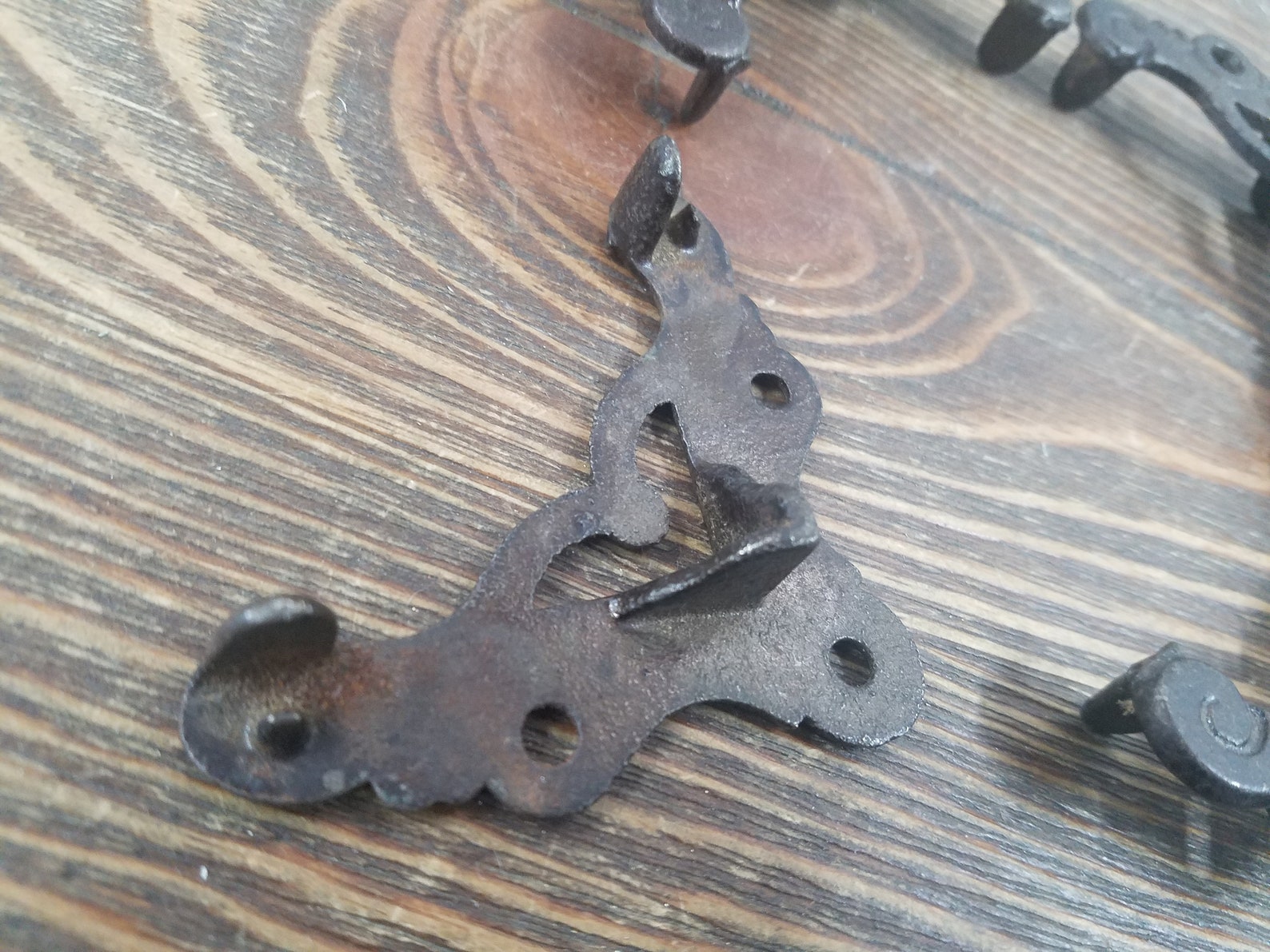 Antique Window Screen Corner Brackets Cast Iron Eastlake - Etsy