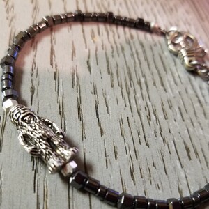 Bigfoot Bracelet Bead, Pewter Sasquatch Charm or Pendant, Sold by Each ...