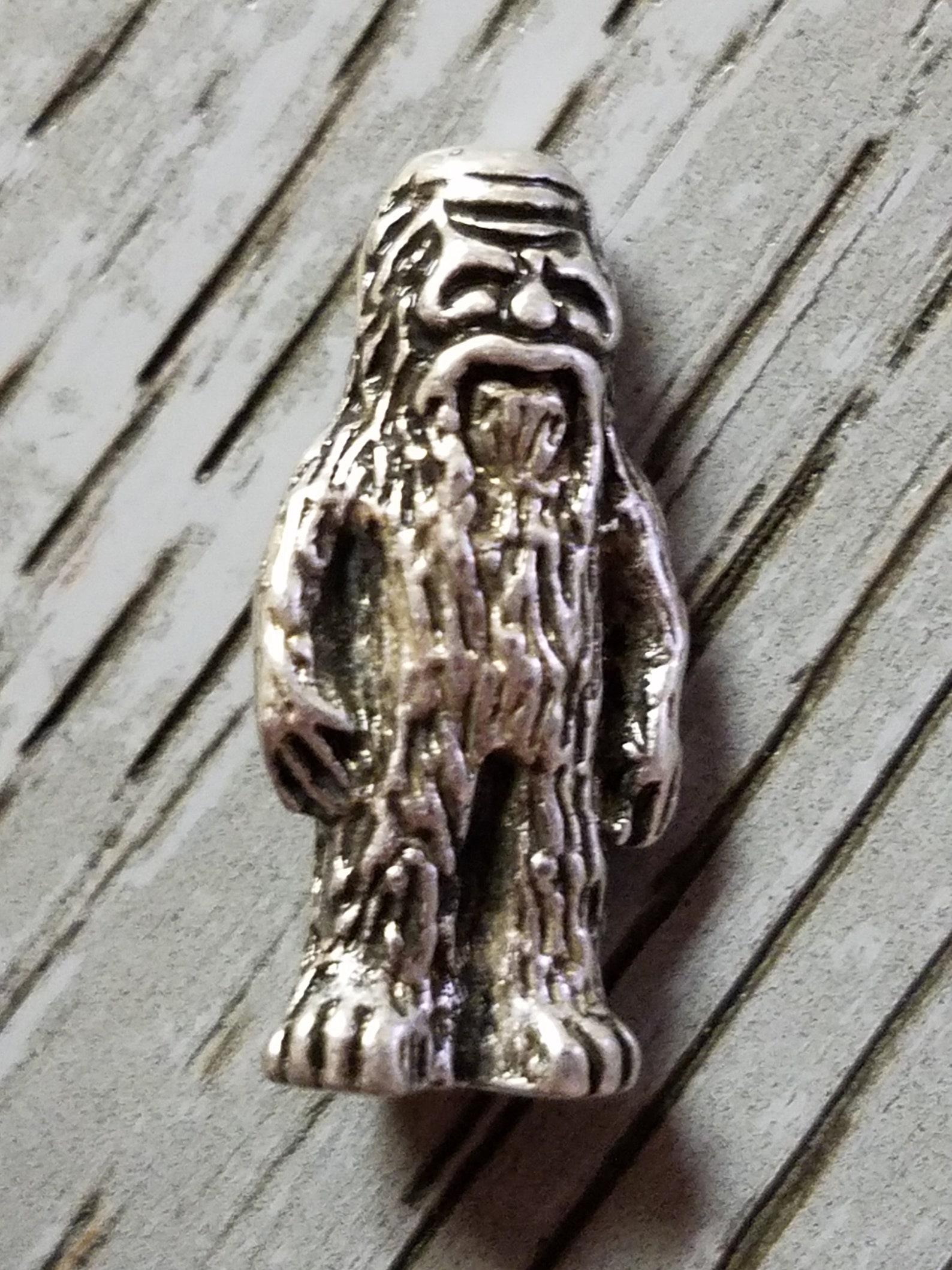 Bigfoot Bracelet Bead, Pewter Sasquatch Charm or Pendant, Sold by Each ...