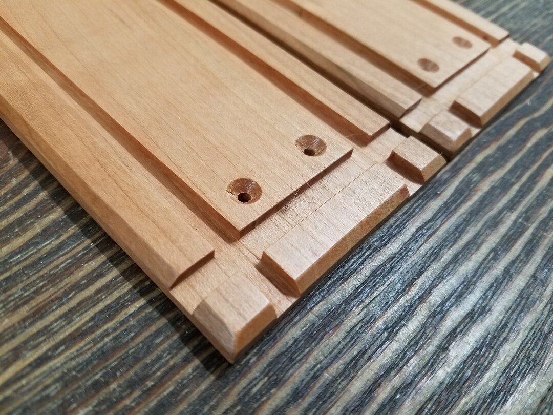 Wooden Door Push Plate, Door Knob Hole Cover Plate, 11 X 2-3/4 X 1/4 ...