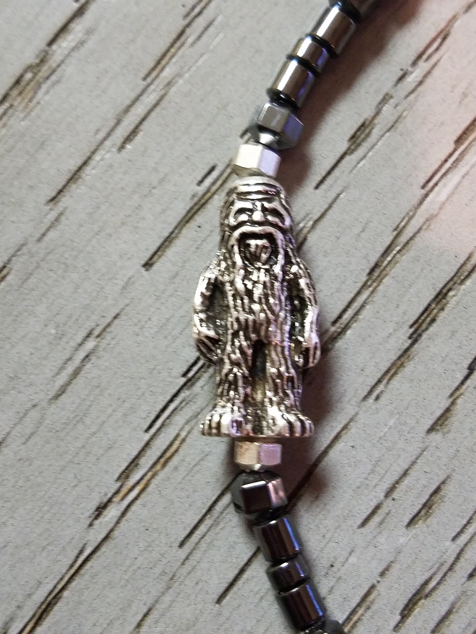 Bigfoot Bracelet Bead, Pewter Sasquatch Charm or Pendant, Sold by Each ...
