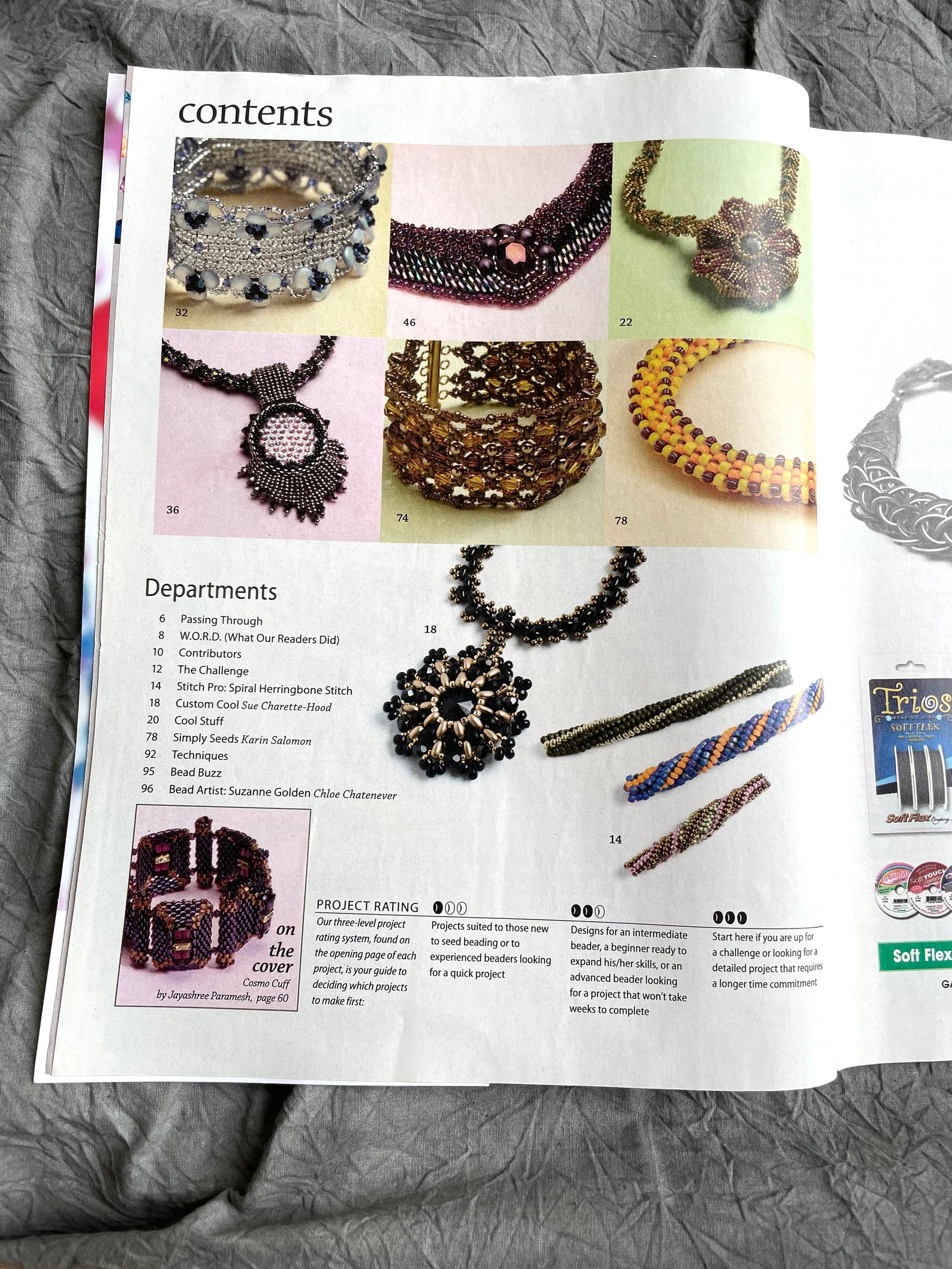 Beadwork Magazine April / May 2013 - Etsy