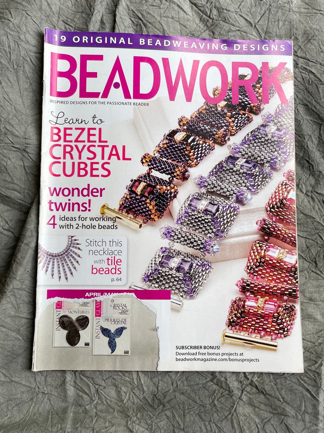 Beadwork Magazine April / May 2013 - Etsy
