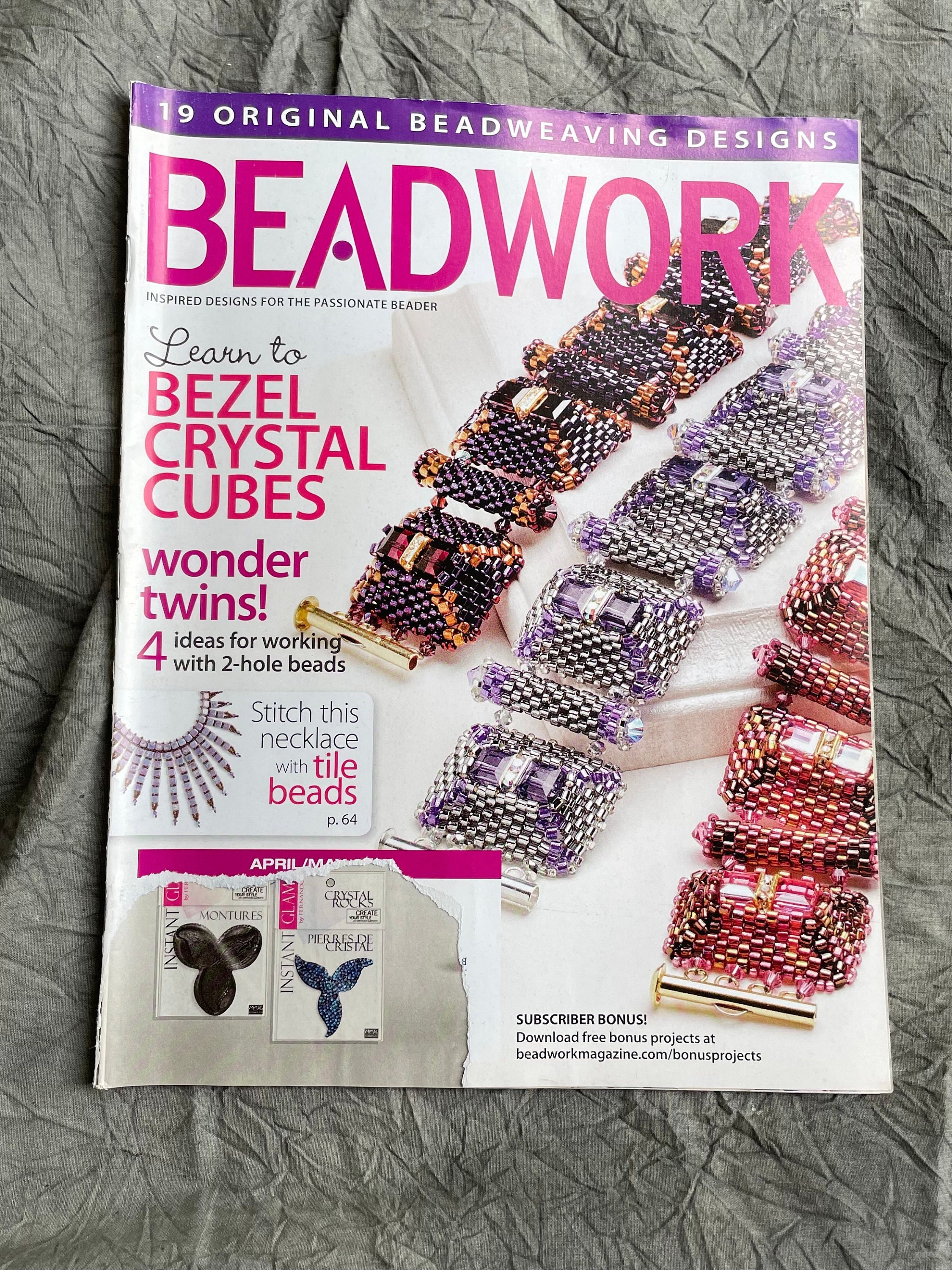 Beadwork Magazine April / May 2013 - Etsy