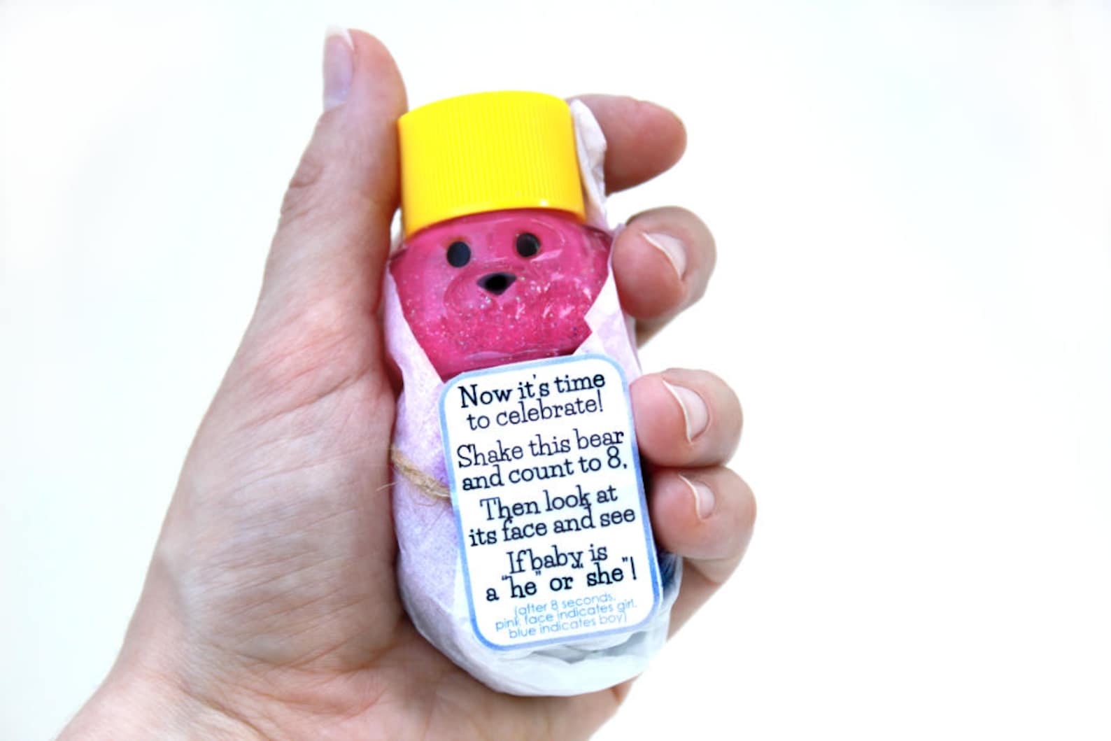 Mini Gender Reveal Bear Gender Reveal Ideas Gender Reveal - Etsy