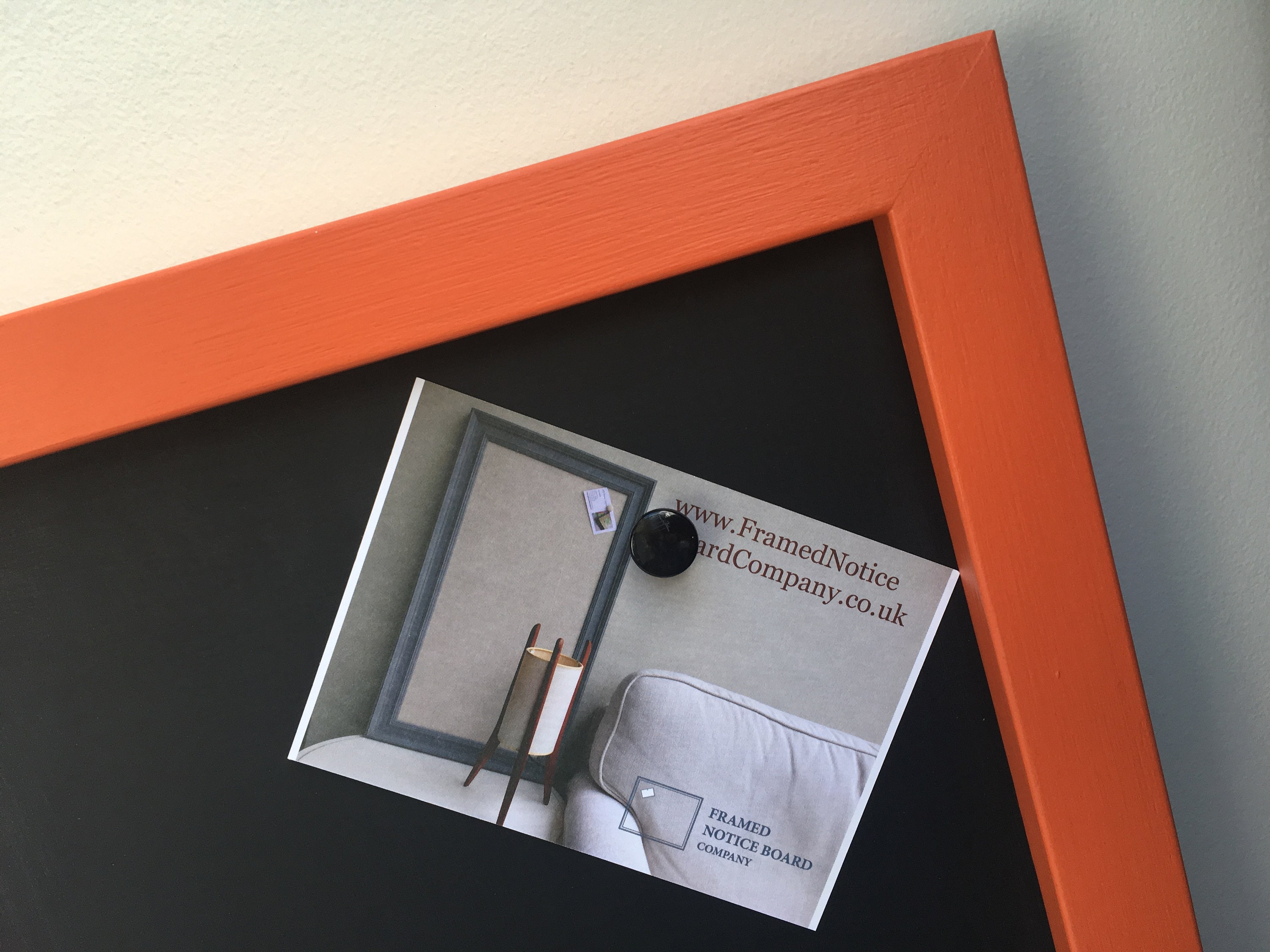 Large Magnetic Blackboard. 100 Frame Colours, Plus Whiteboard and Cork ...