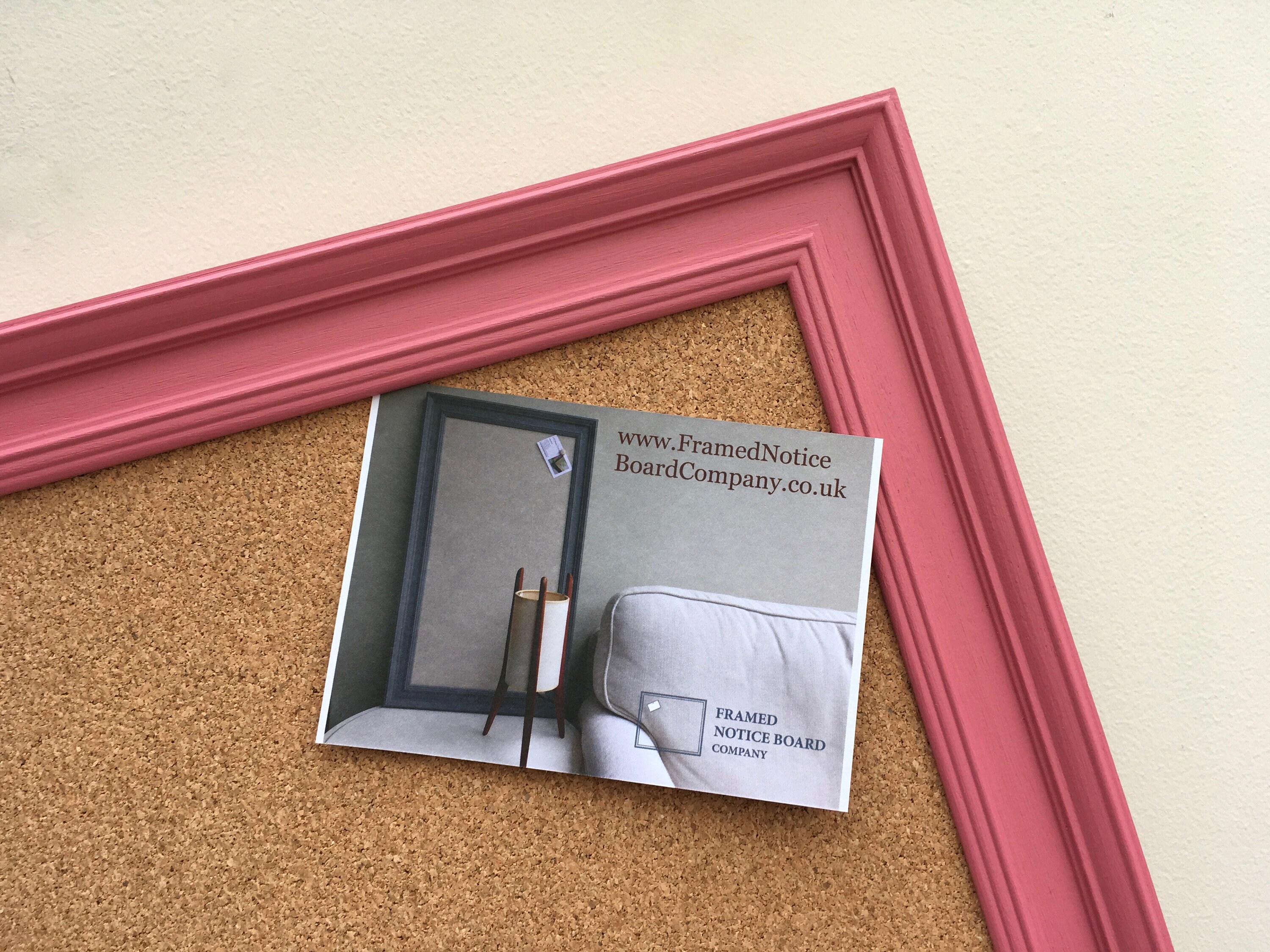 Huge Notice Board. 100 Frame Colours Offered Plus Whiteboard - Etsy UK