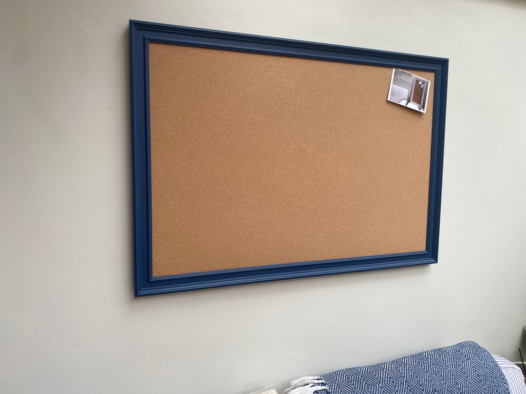 Giant Notice Board 100 Frame Colours Pin Board Cork Board Blue Pin ...
