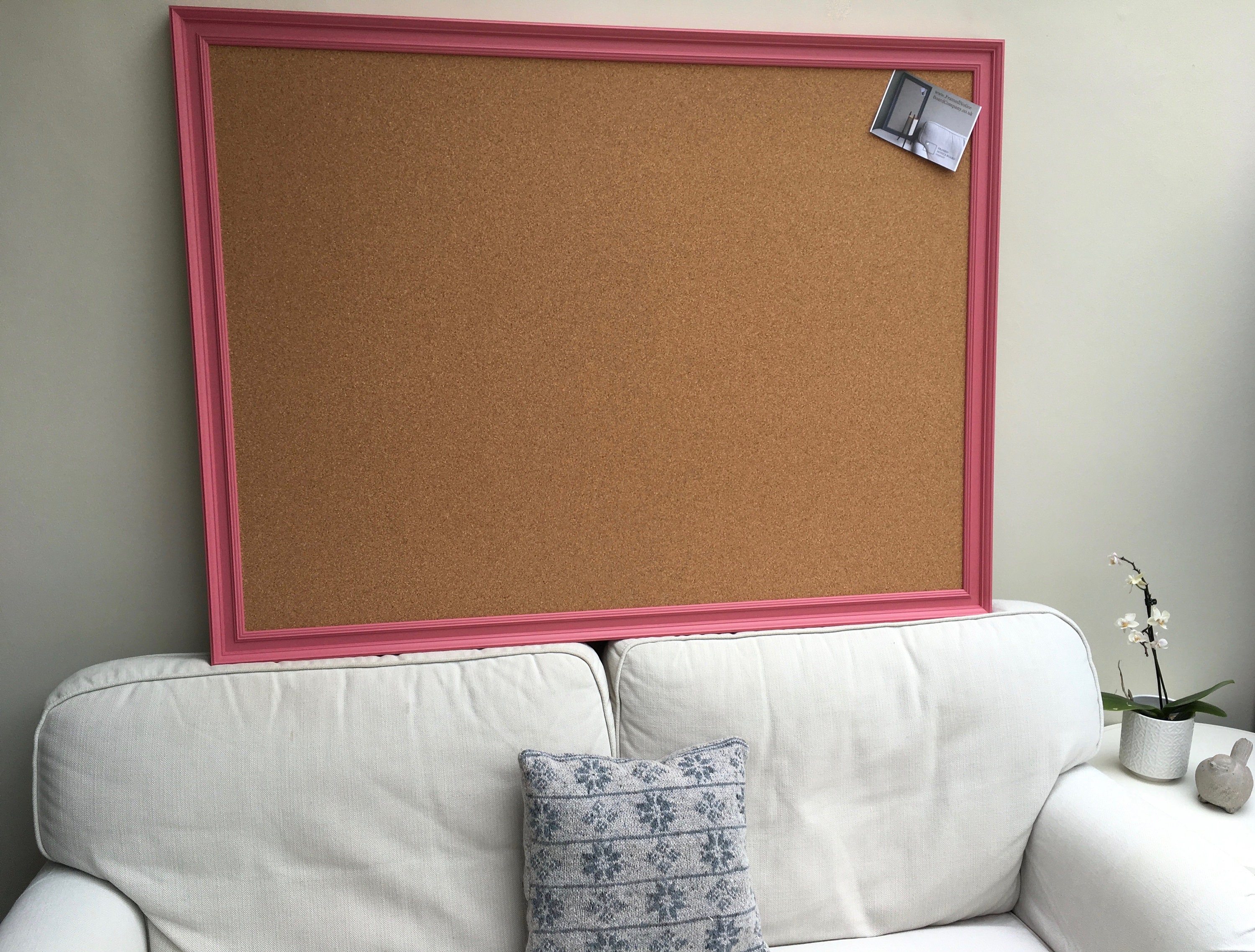 Huge Notice Board. 100 Frame Colours Offered Plus Whiteboard - Etsy UK