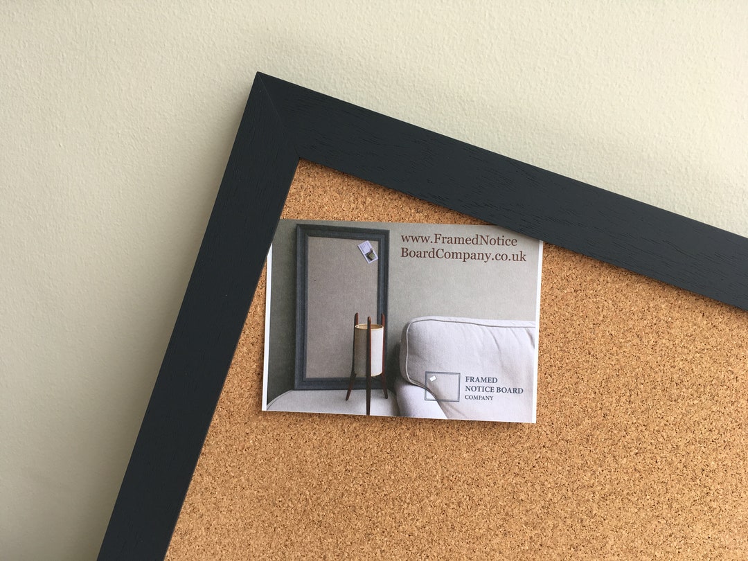 X Long Cork Board in 100+ Colours | Long Notice Board | Cork Pin Board ...