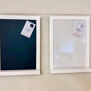 Mini Magnetic Whiteboard with shelf. 100 frame colours | Etsy