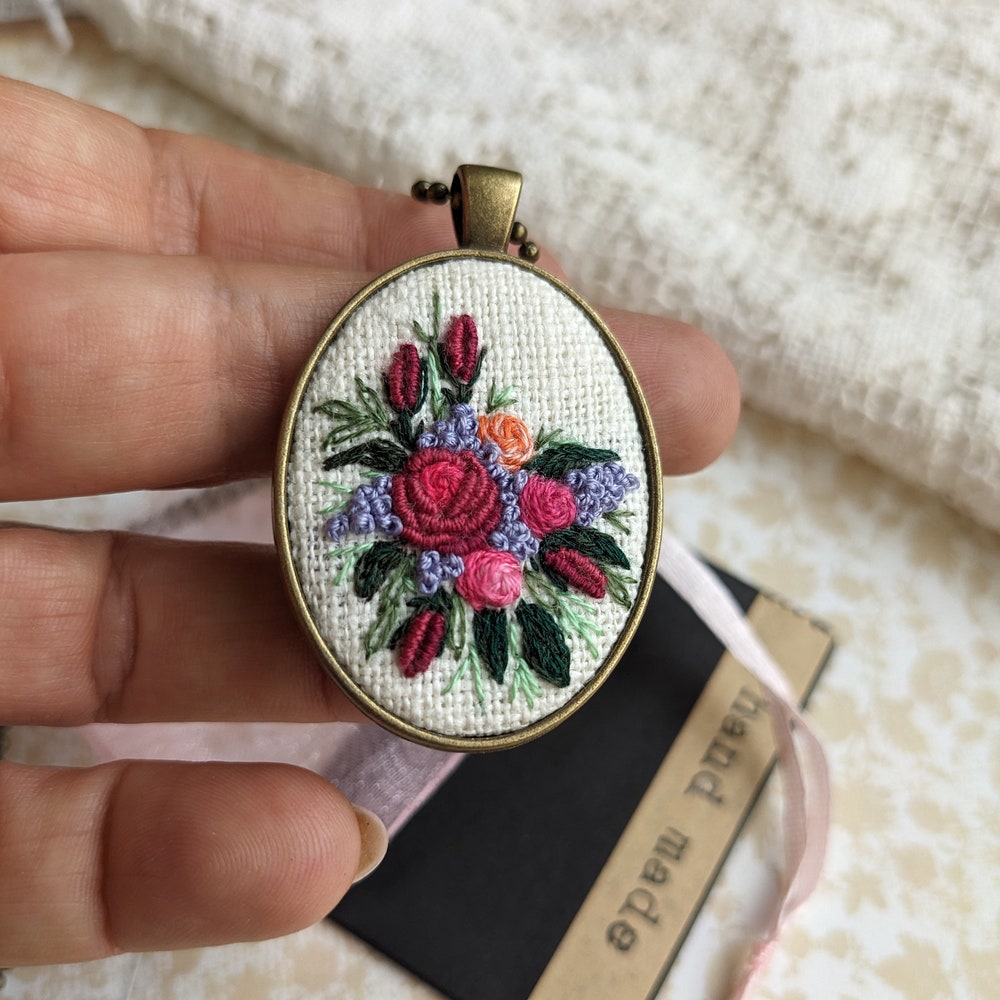 EmbroideredJewerly - Etsy