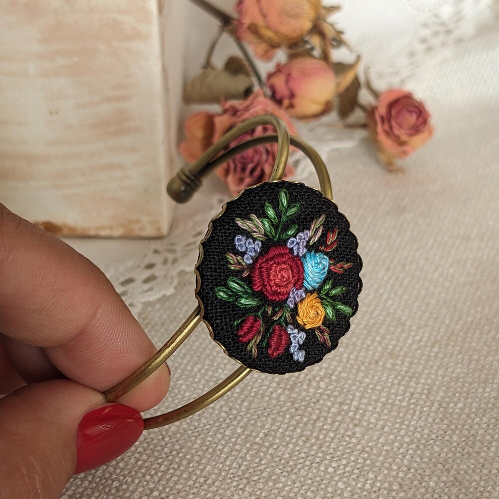 EmbroideredJewerly - Etsy