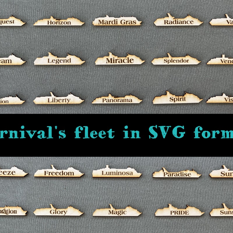 Carnival Ship Poster - Etsy