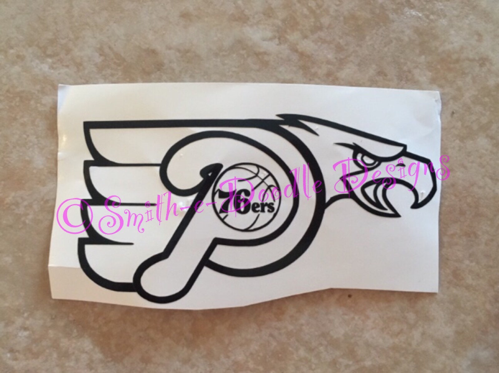 Philadelphia Sports Teams Decal - Etsy