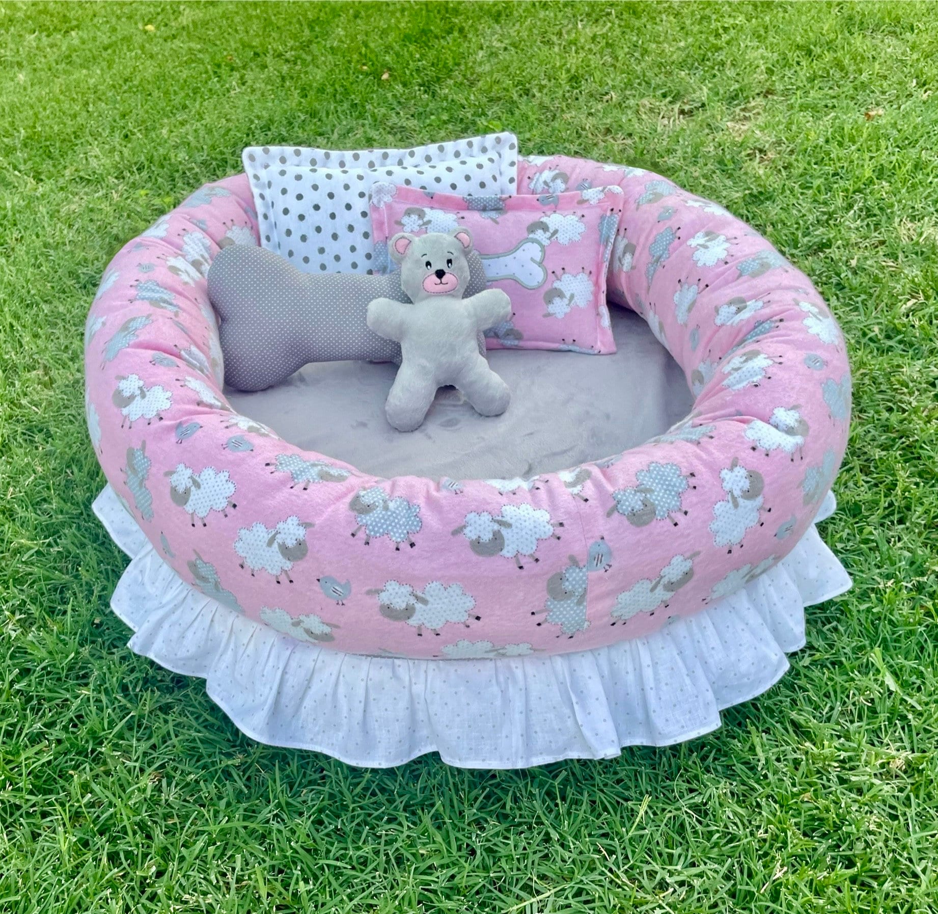 Dog Bed With Memory Foam Cushion - Etsy