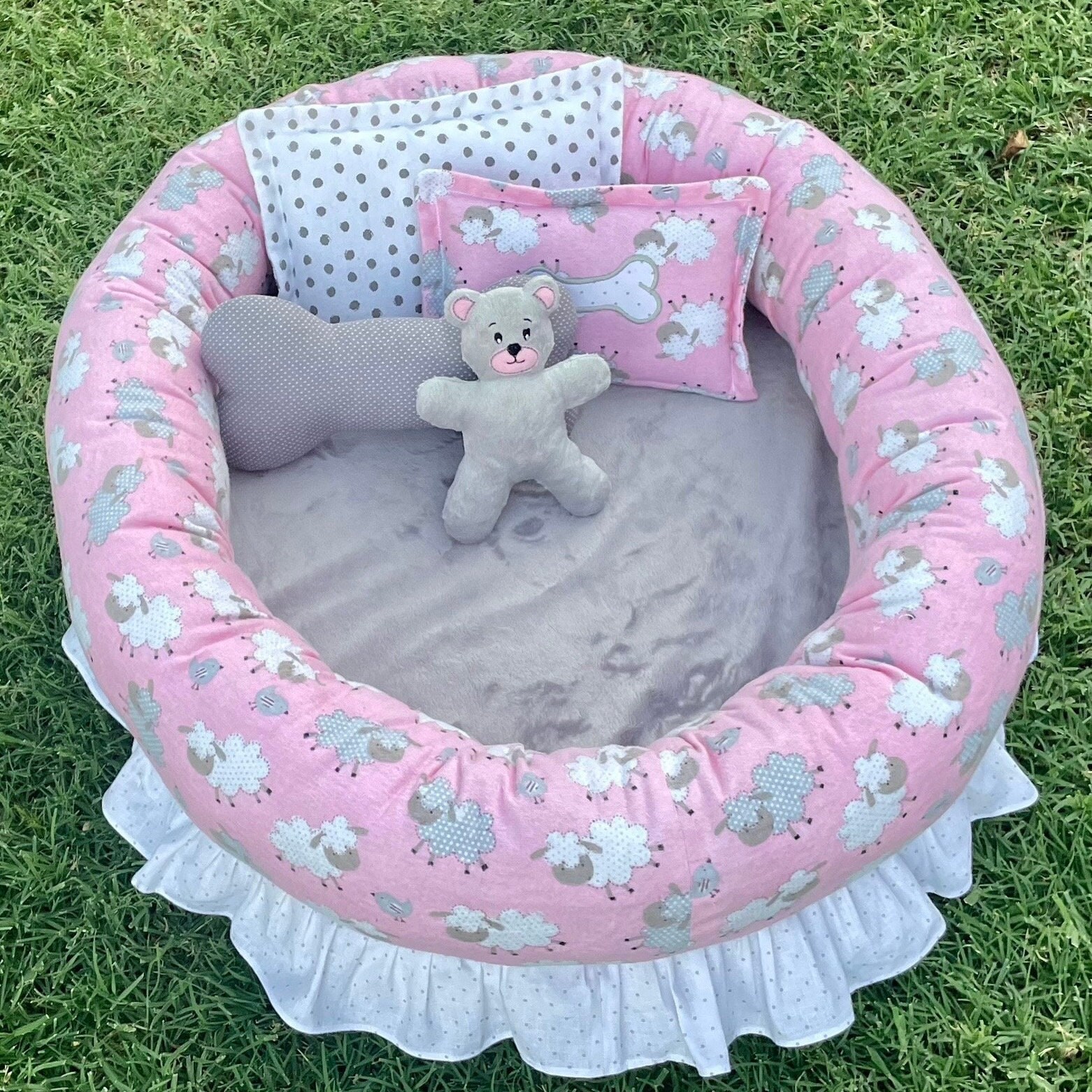 Dog Bed With Memory Foam Cushion - Etsy