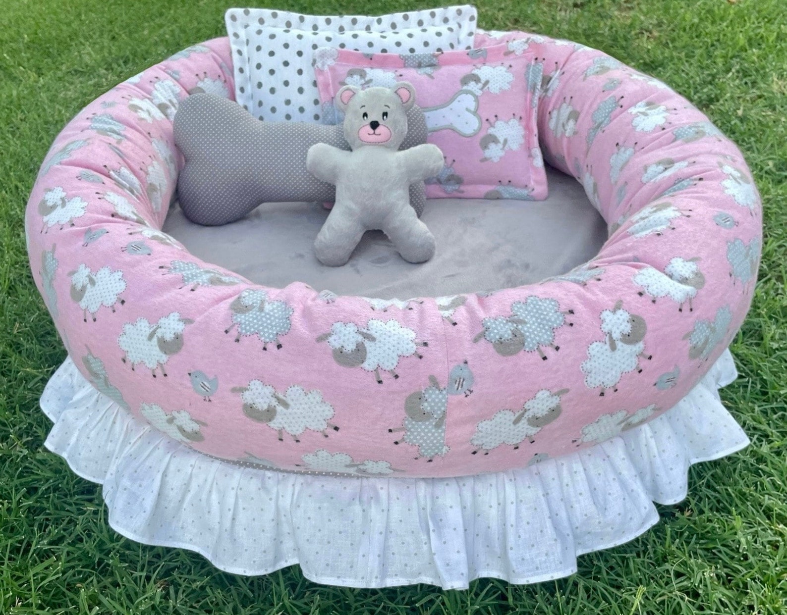 Dog Bed With Memory Foam Cushion - Etsy