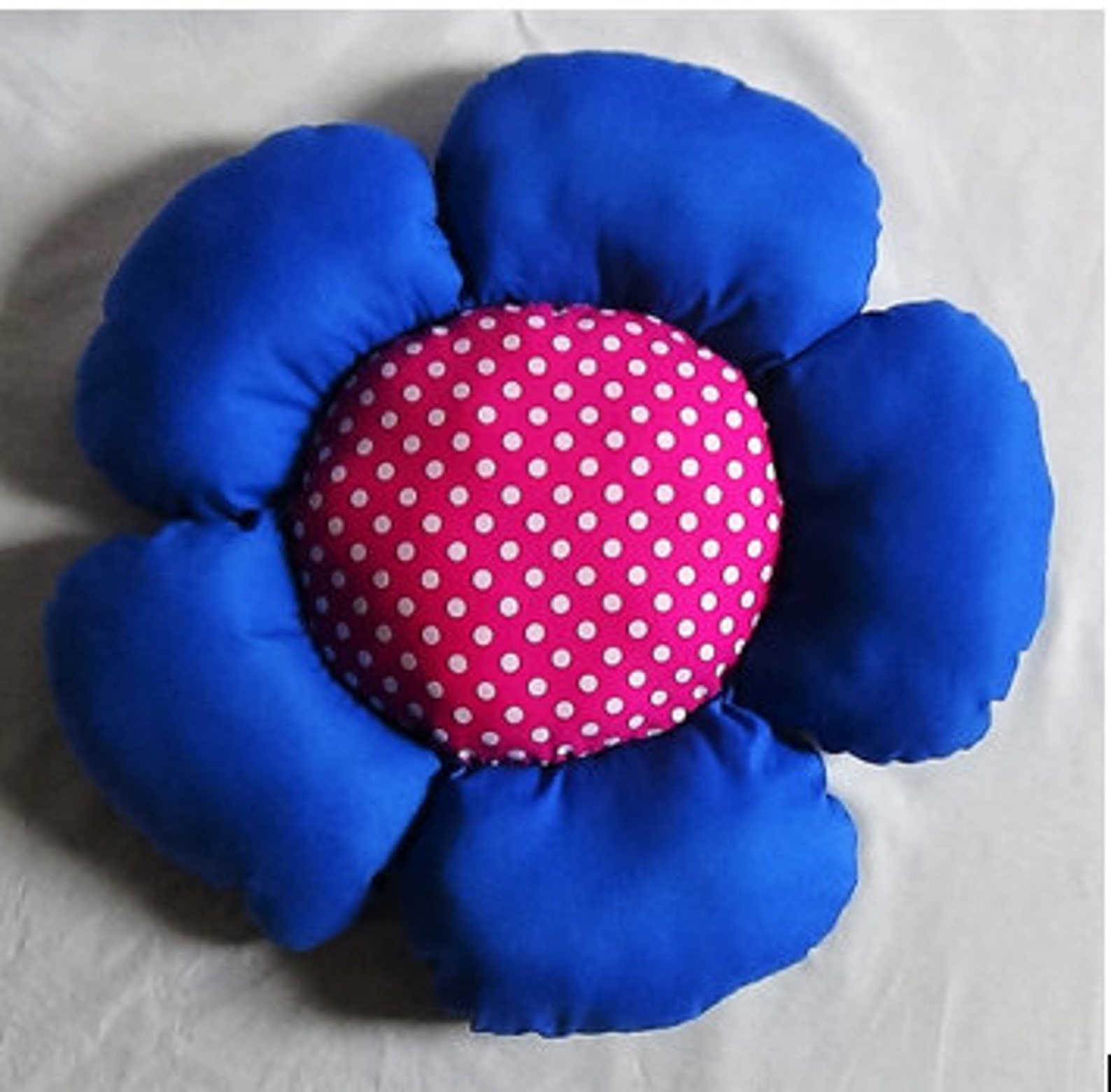 Small Blue and Pink Dog Bed Flower-shaped Flower Bed Cat Bed | Etsy