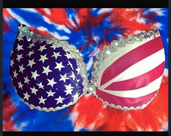 American flag bra | Etsy