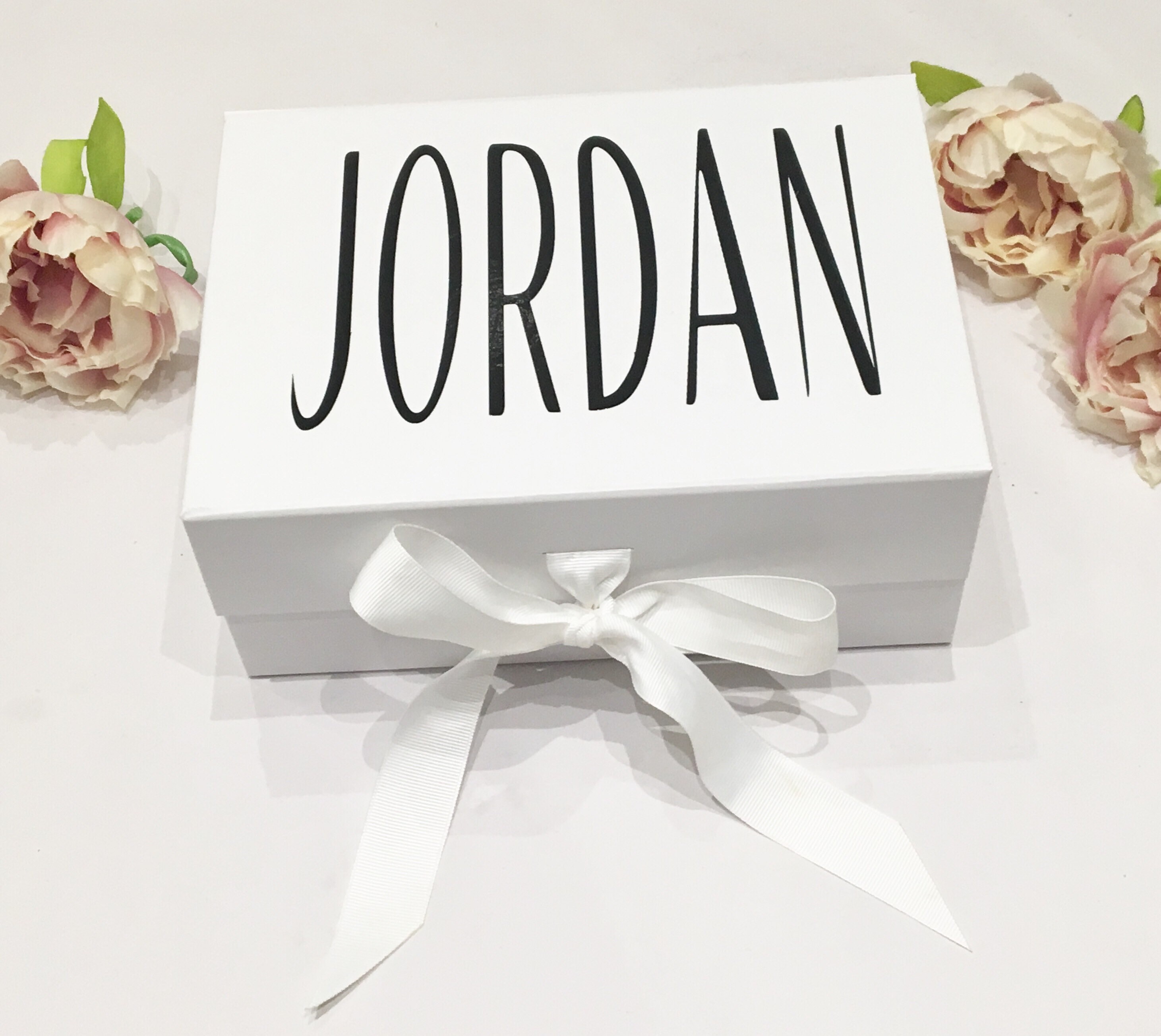 Personalised Gift Box Your Name Luxury Keepsakes Box Black - Etsy UK