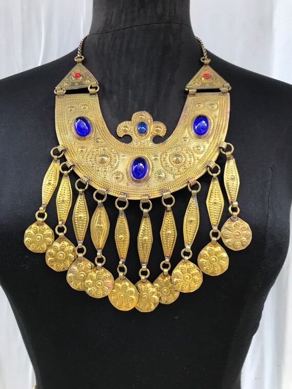 Vintage moroccan brass color - Gem