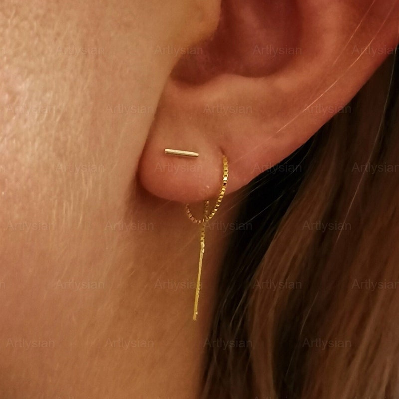 Double Piercing - Etsy