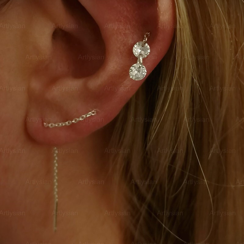 Double Piercing - Etsy