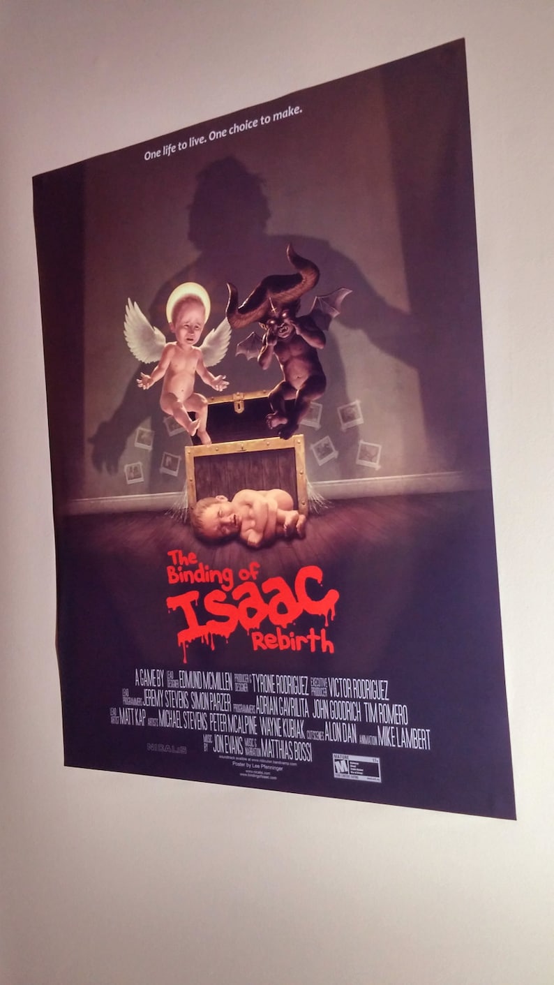 Binding of Isaac Rebirth Poster - Etsy