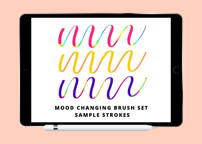14 Procreate Mood Changing Lettering Brushes for Procreate 5 | Etsy