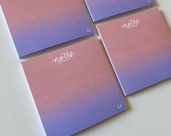 Ombre Sticky Notes - Etsy