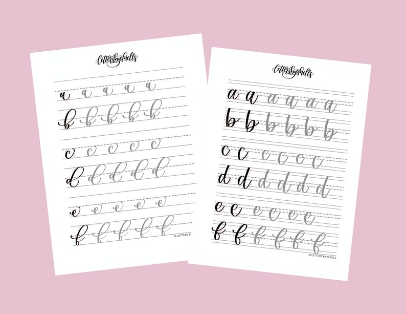 Explore Your Lettering Style DIGITAL DOWNLOAD Lettering | Etsy