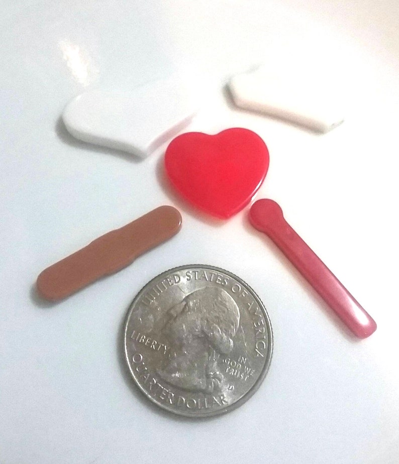 5 Pcs/set Nurse Theme/medical Theme Flatback Cabochon Resin Planar ...