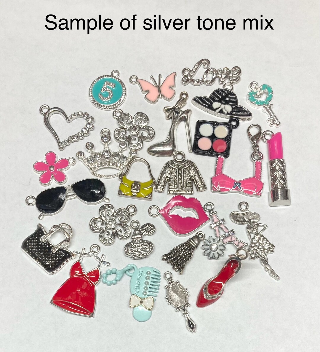 22~26 Pcs/bag (2 Oz) Bulk Charms, Wholesale Charms, Small Alloy Premium ...