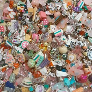 3.5oz 98 Gr Cute Mixed Material Charms Beads about 3040pcs Wholesale ...