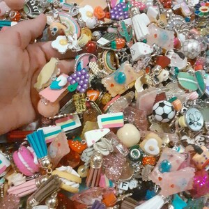 3.5oz 98 Gr Cute Mixed Material Charms Beads about 3040pcs Wholesale ...