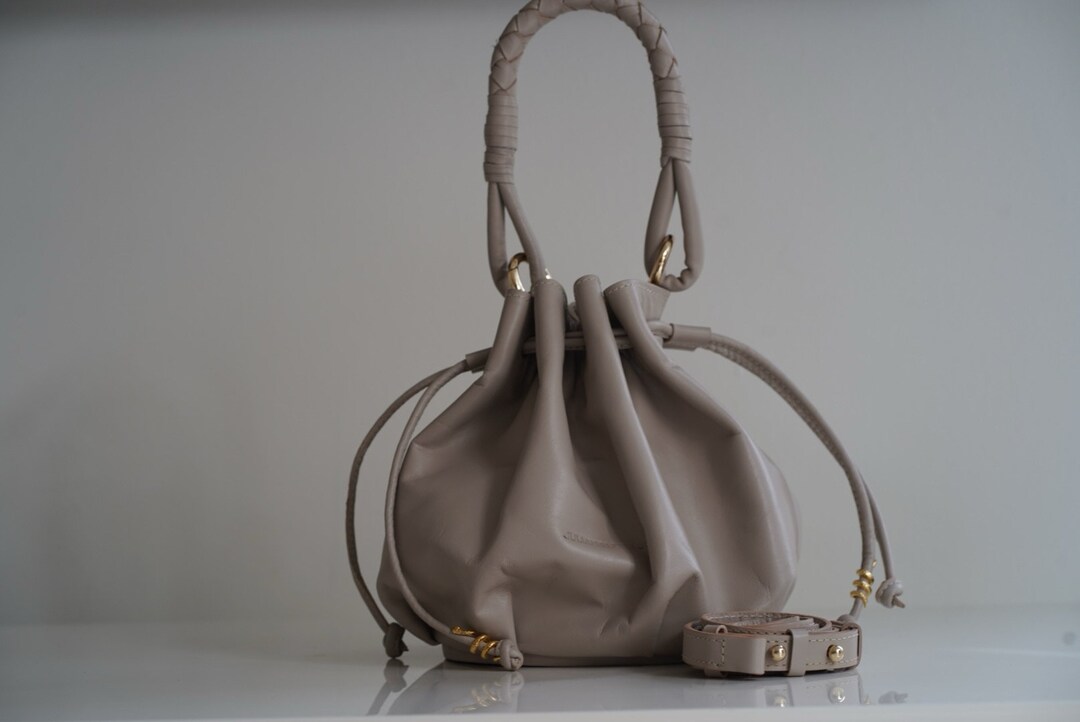 Beautiful Push Bag 100% Leather - Etsy