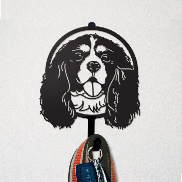 Cavalier King Charles Spaniel Leash Holder - Etsy