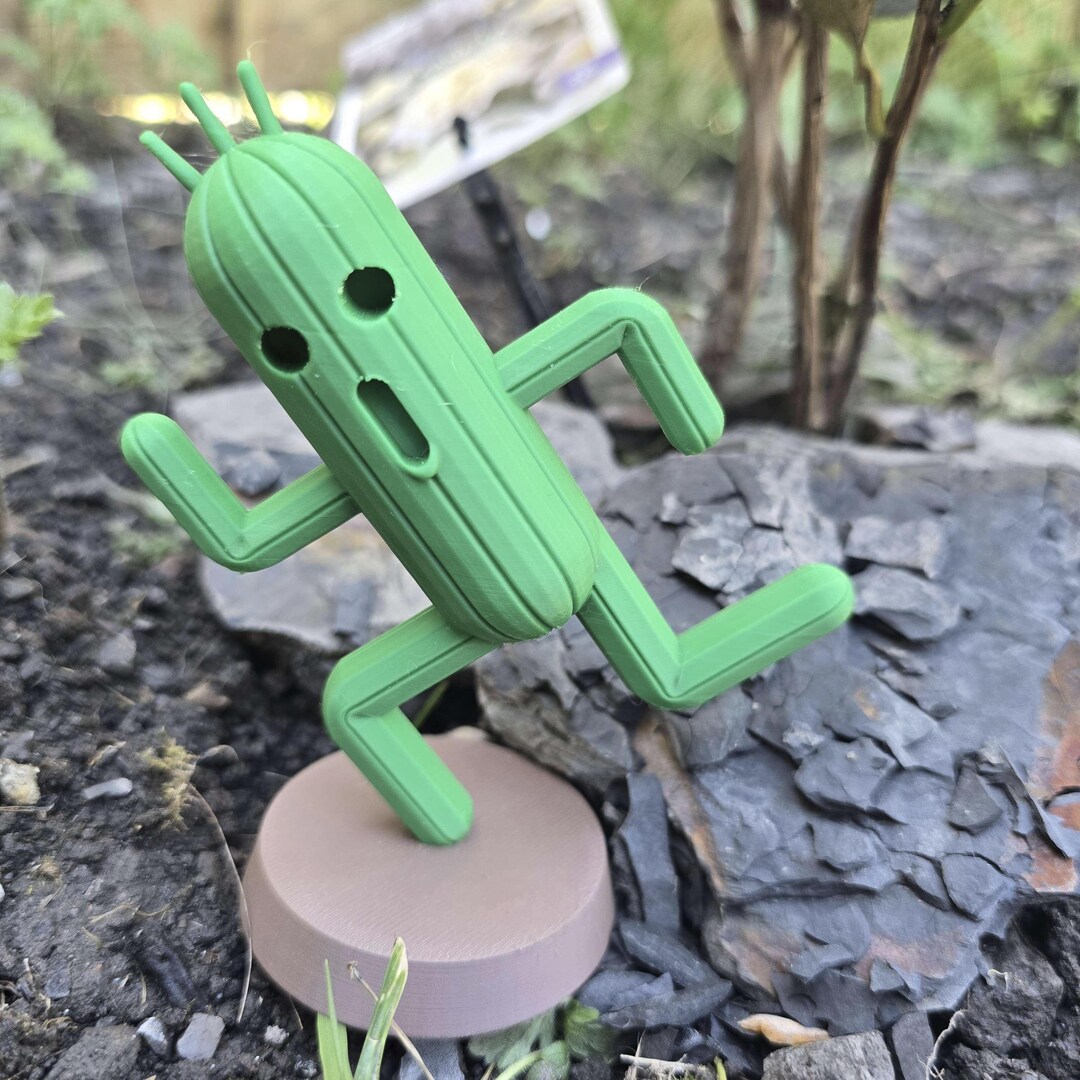 Mr Cactuar Ornament FFXIV 3D Printed - Etsy