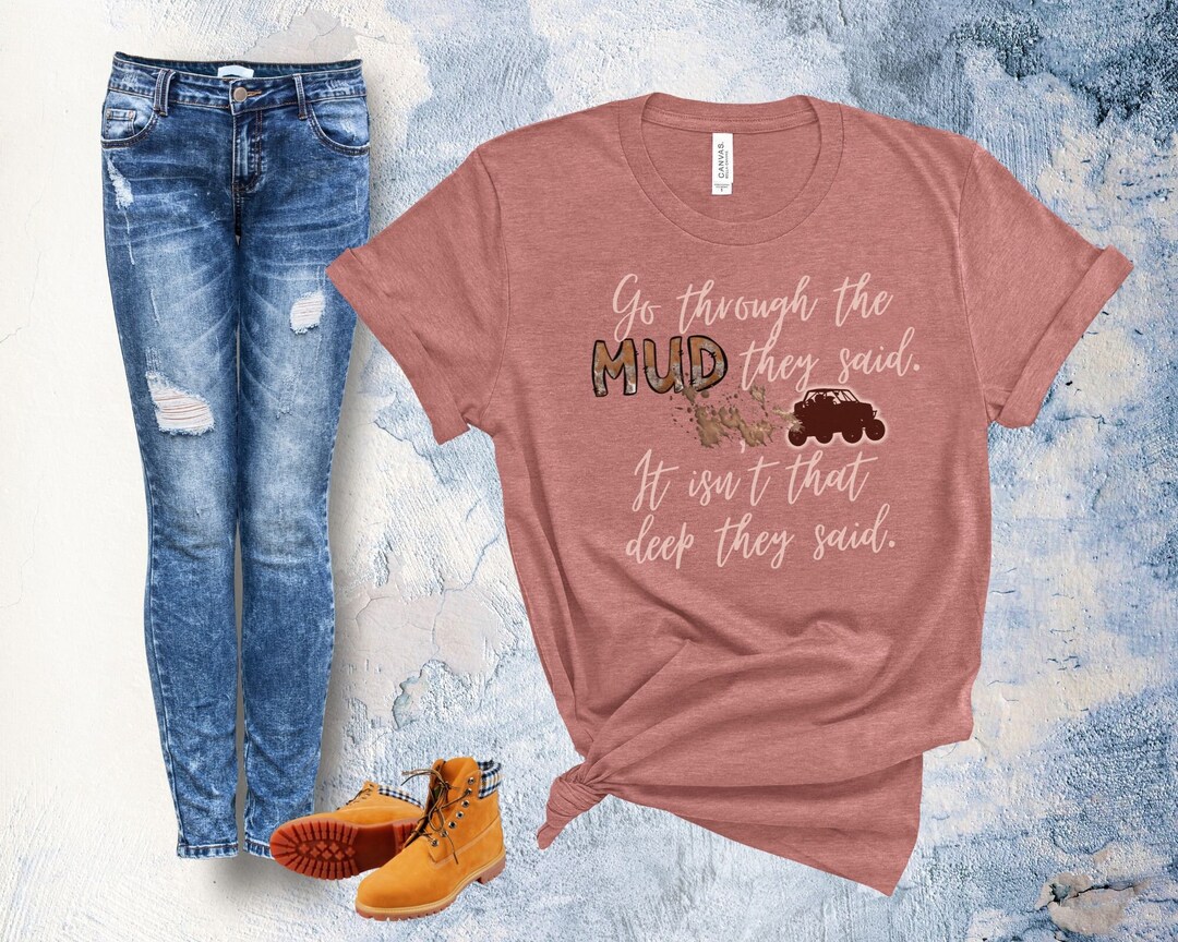 SXS Shirt, Mudding Shirt, Cute Mudding Shirt, UTV Shirt, off Road Shirt ...