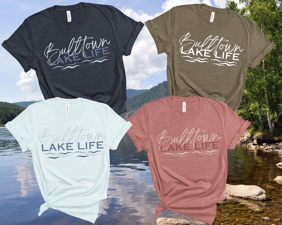 PERSONALIZED Lake Life Shirt, Cute Camping Shirt, Lake T-shirt, Outdoor ...