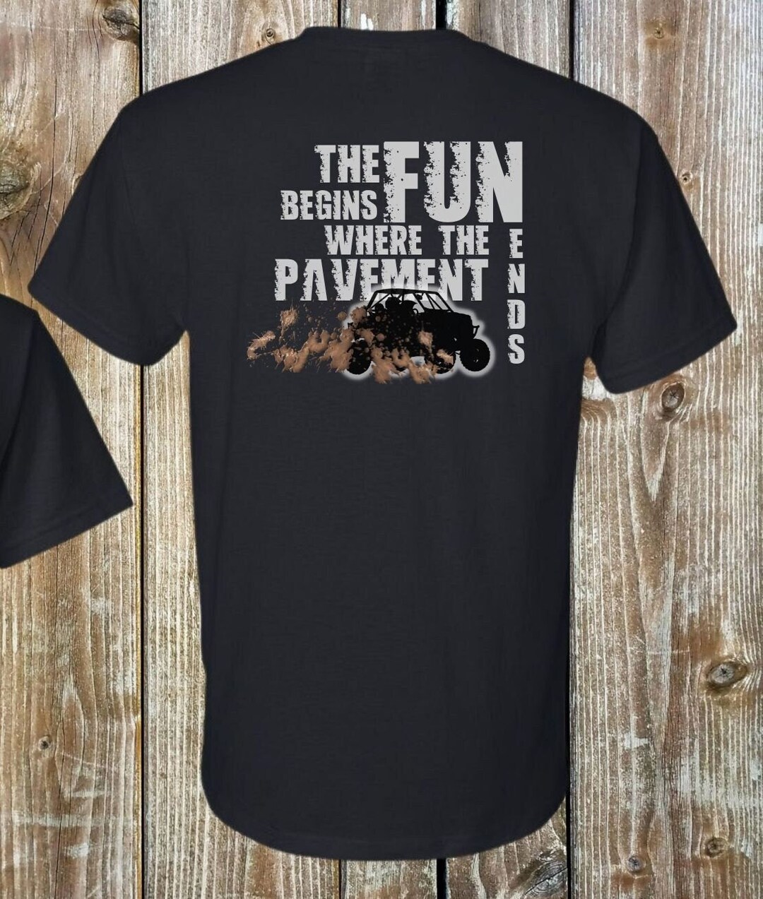 BACK Graphic SXS Shirts, Side by Side Shirts, Mudding Shirt, Funny Mud ...